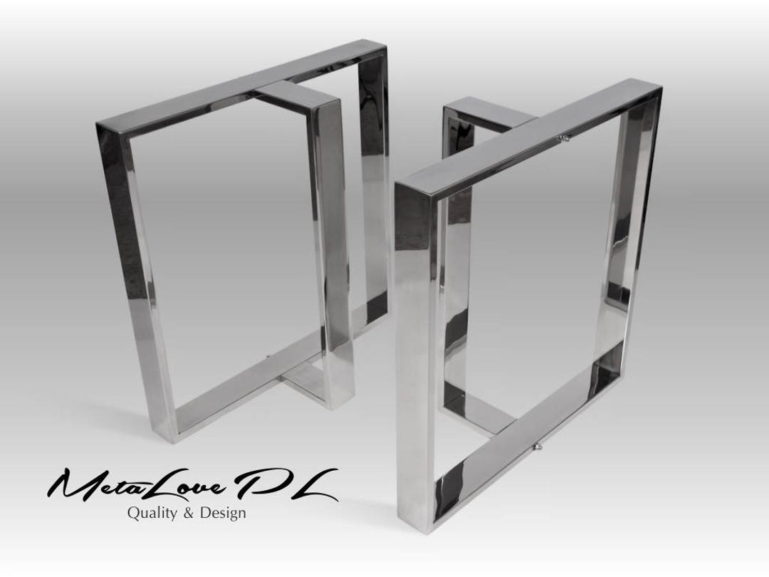 Stainless Steel Table Legs, Metal Table Legs, T-look Table Legs, Desk ...