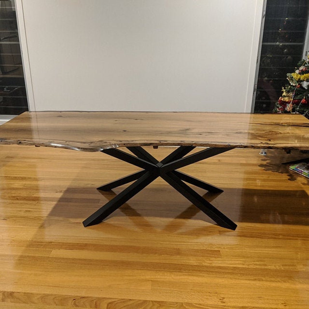 Metal Cross Frame Handmade Dining Room Table Spider Shape - Etsy
