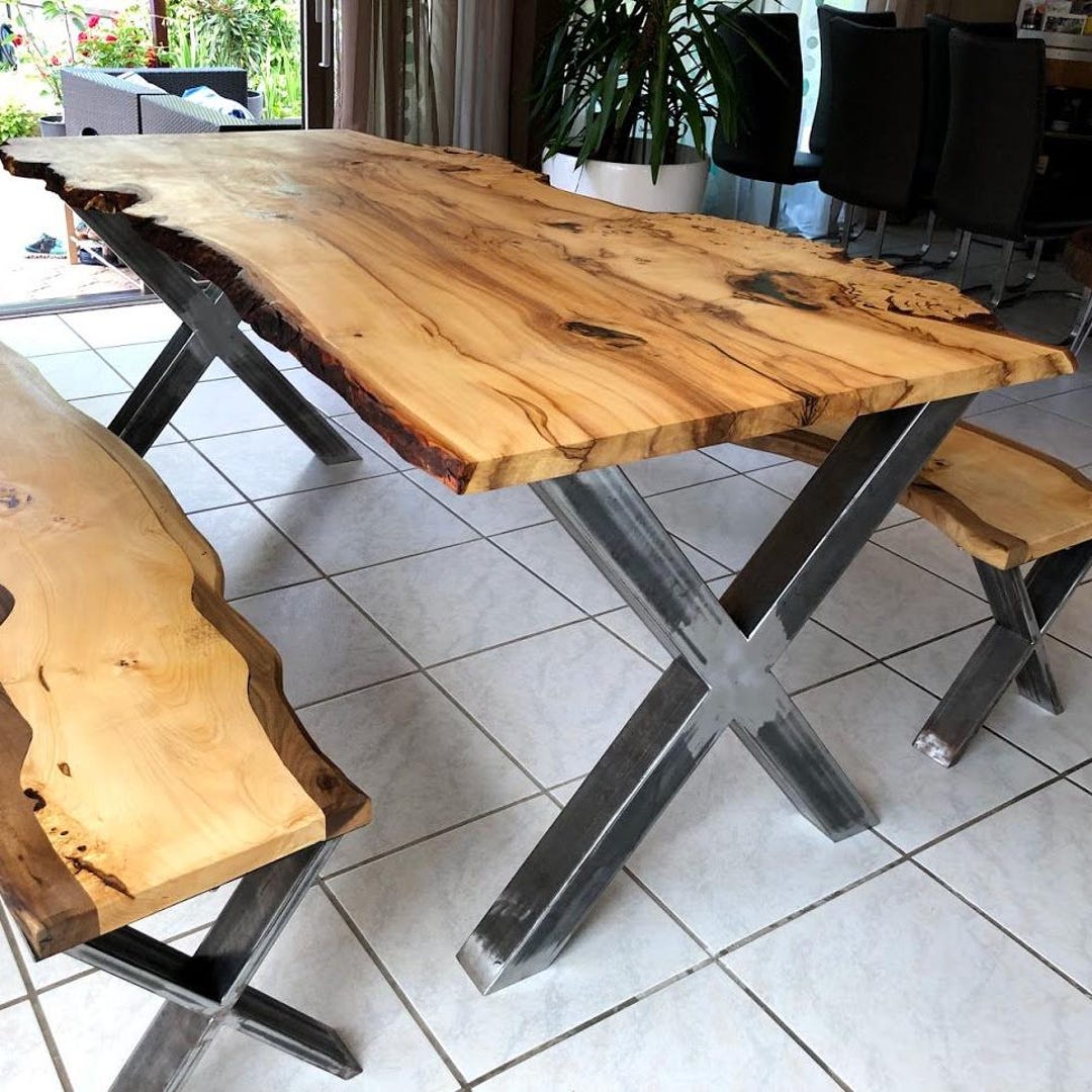 Metal Kitchen Island Legs, Metal Dining Table Legs, Heavy Duty Modern ...