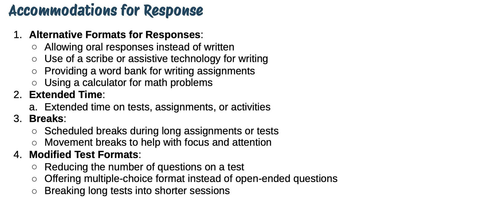 The Ultimate IEP Accommodation Toolkit Resource - Etsy