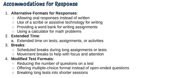 The Ultimate IEP Accommodation Toolkit Resource - Etsy