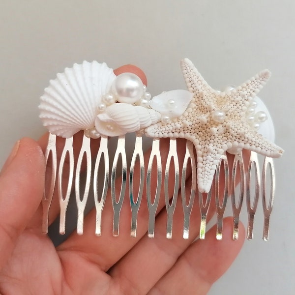 Starfish Hair Comb - Etsy