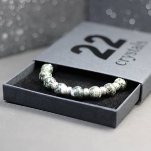 Preseli Bluestone spotted Chunky Posh Power Bracelet & Sterling Silver ...