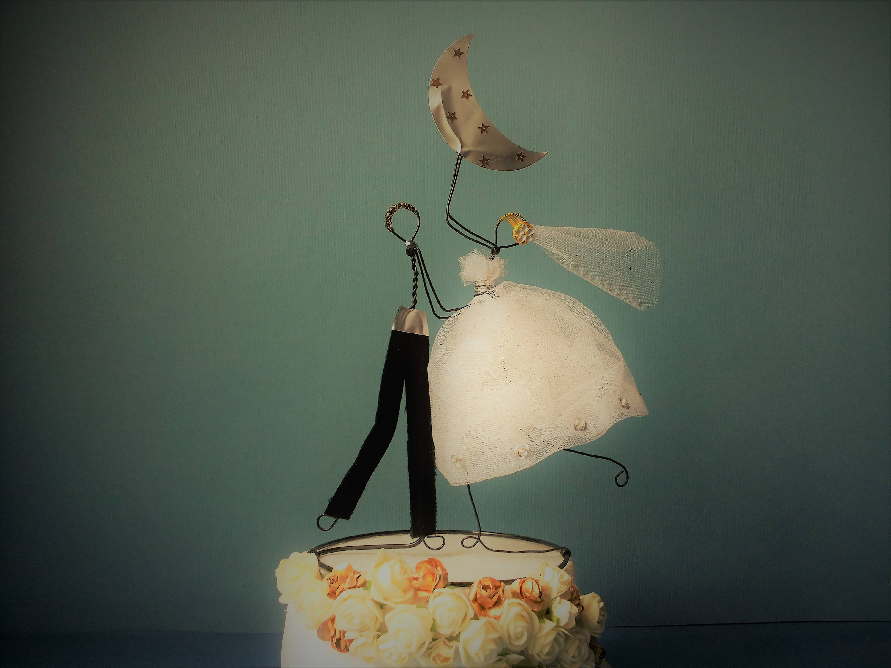 Custom Cake Topper Wedding Cake Topper Wire Cake Topper - Etsy