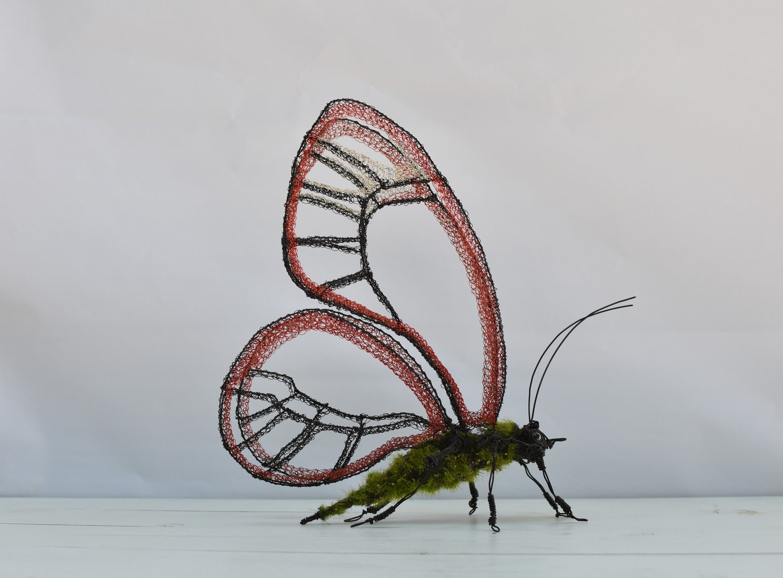 Wire Butterfly Wedding Gift Wire Sculpture Wire Decor - Etsy