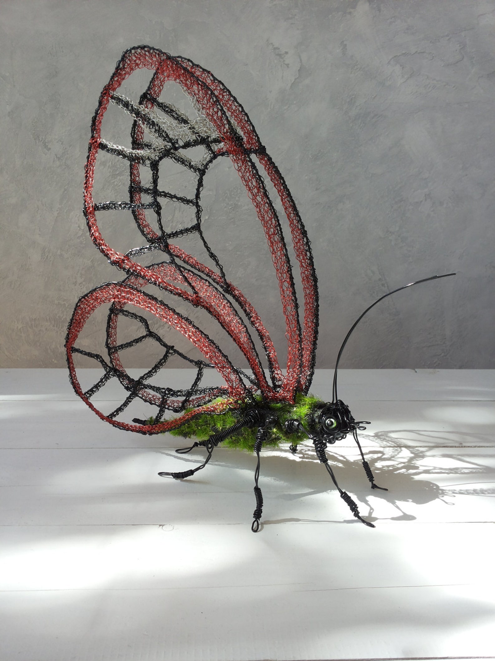 Wire Butterfly Wedding Gift Wire Sculpture Wire Decor - Etsy