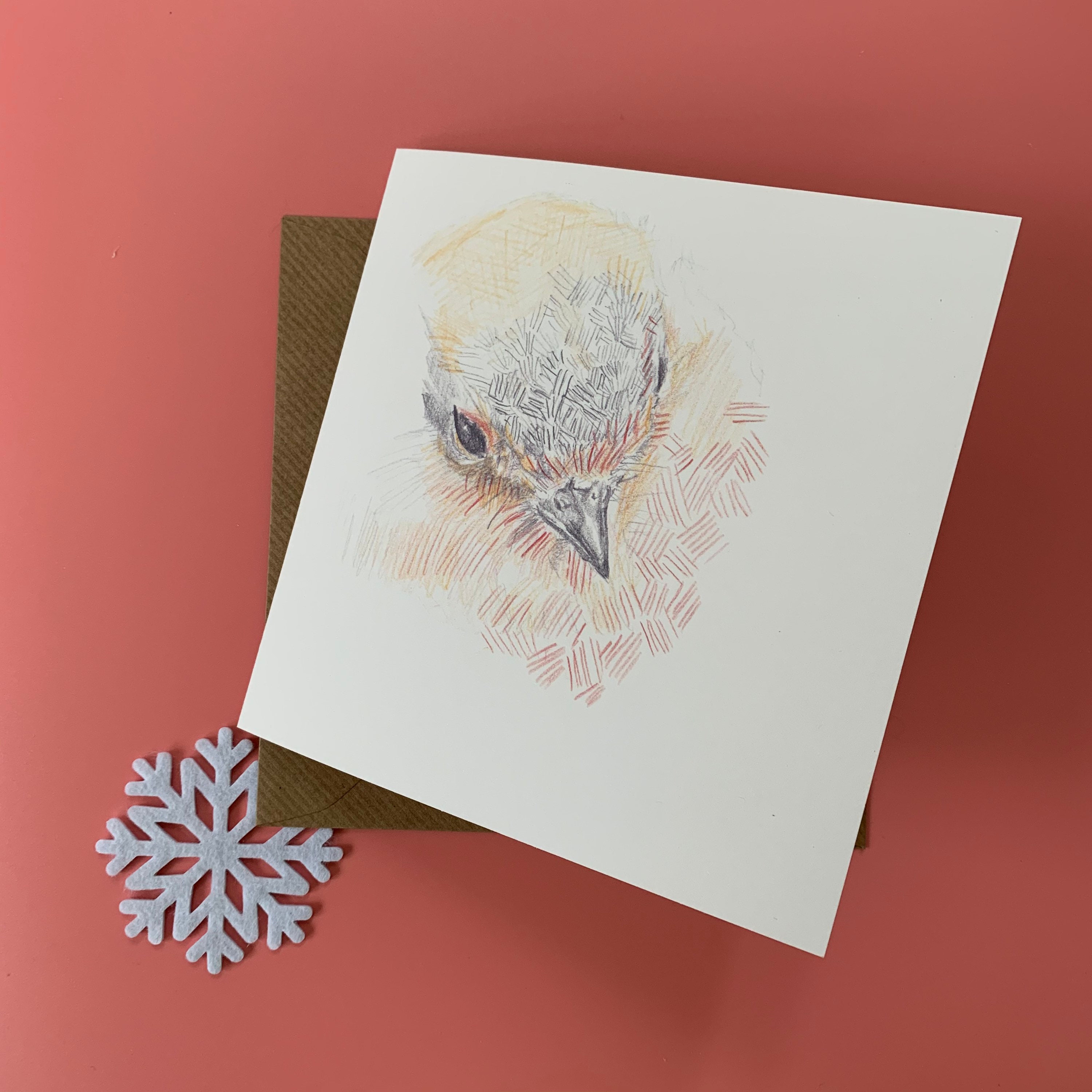 Thoughtful Robin Greetings card | Etsy