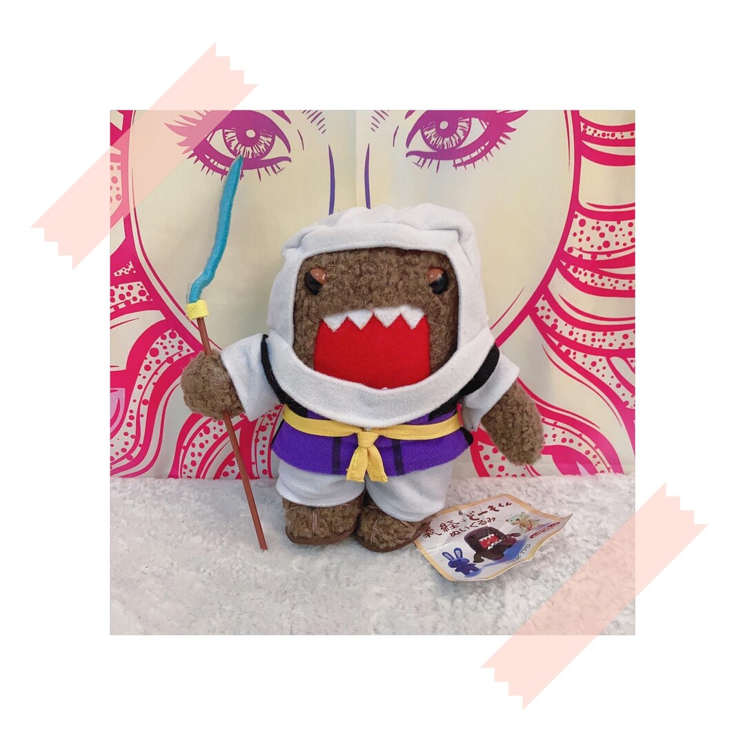 Special !! Monster Vintage Plush Doll/ Mascot Brown Color NHK / Japan ...