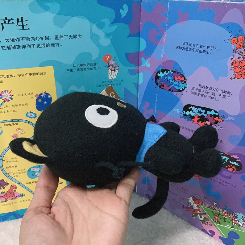 Chococat Plushie / Sario Black Cat Doll / Kitty Cat Toy - Etsy