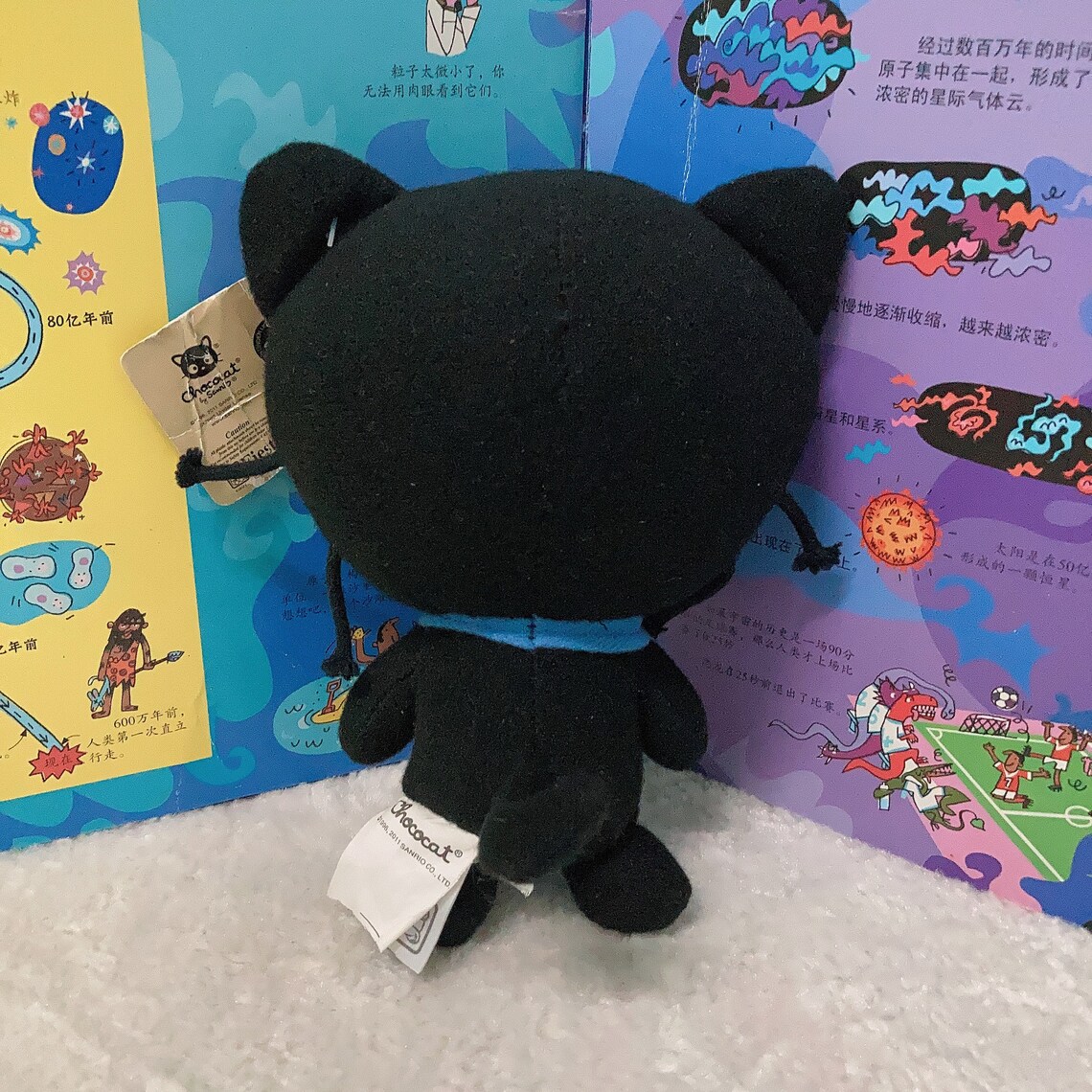 Chococat Plushie / Sario Black Cat Doll / Kitty Cat Toy - Etsy