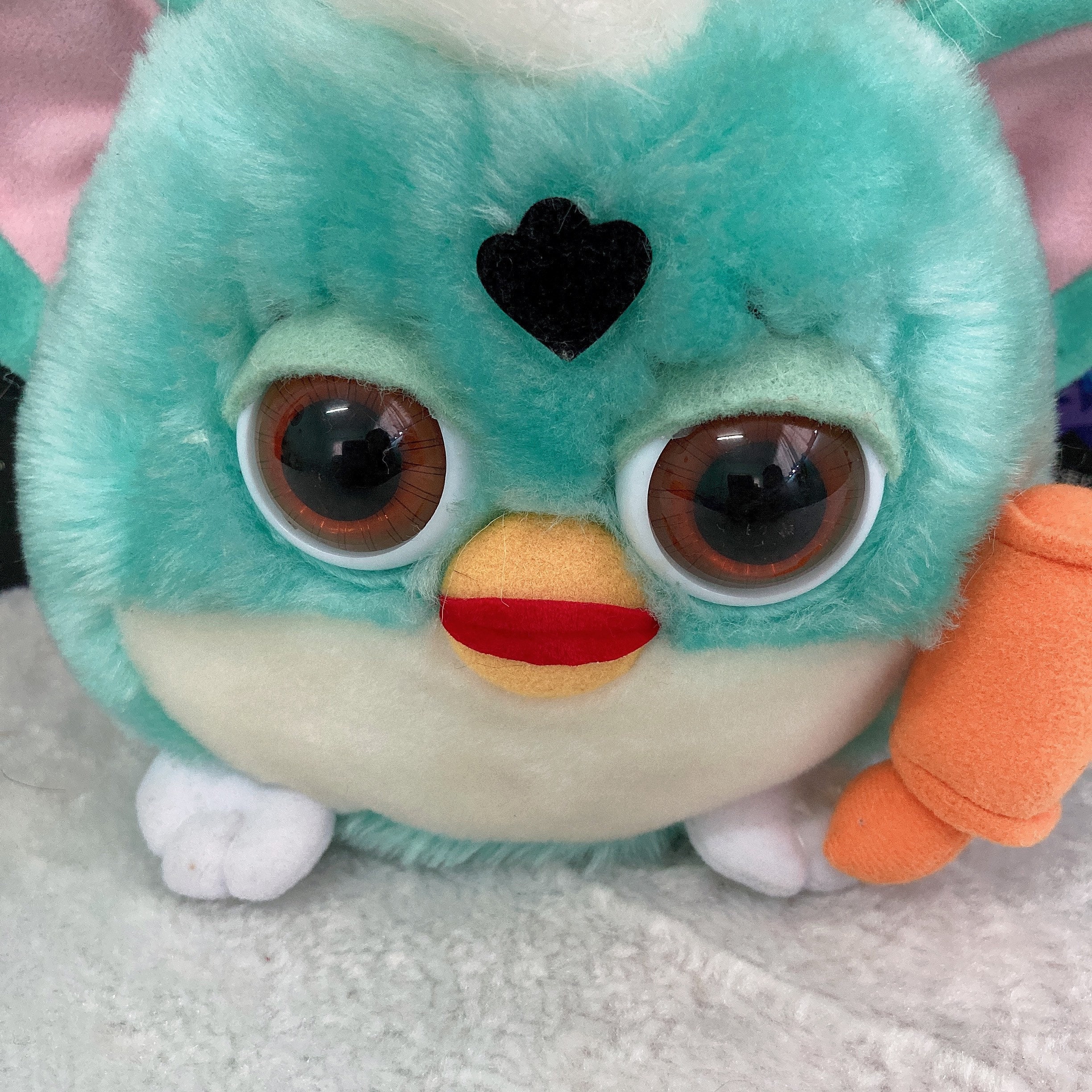 Furby Vintage Plush Toy / Furbish American Plushie / Retro Robot Doll ...