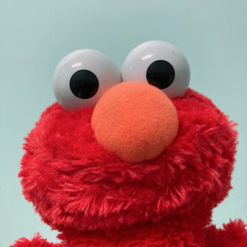 Elmo Hand Puppet Vintage / Hand Puppet TV Tokyo / Sesame Workshop ...