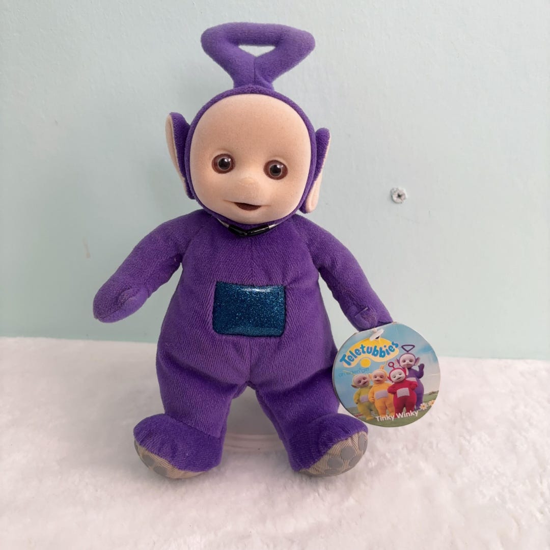 Tinky Winky Teletubbies Vintage Plush Doll / Eden 1998 - Etsy