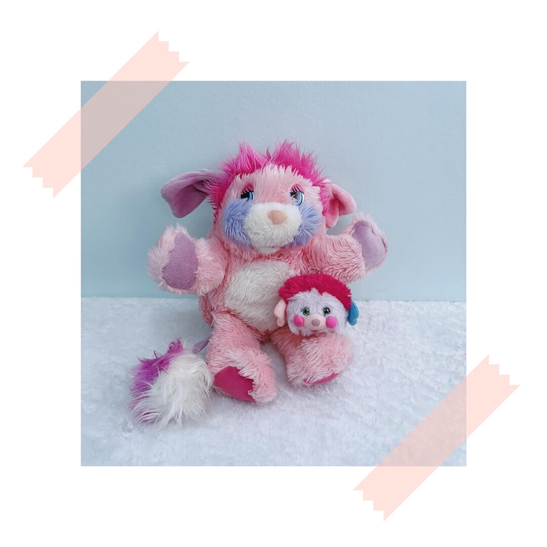 2 X Party & Pankake Popples / Retro Cartoon Popples Plushie - Etsy