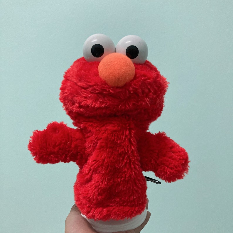 Elmo Hand Puppet Vintage / Hand Puppet TV Tokyo / Sesame Workshop ...