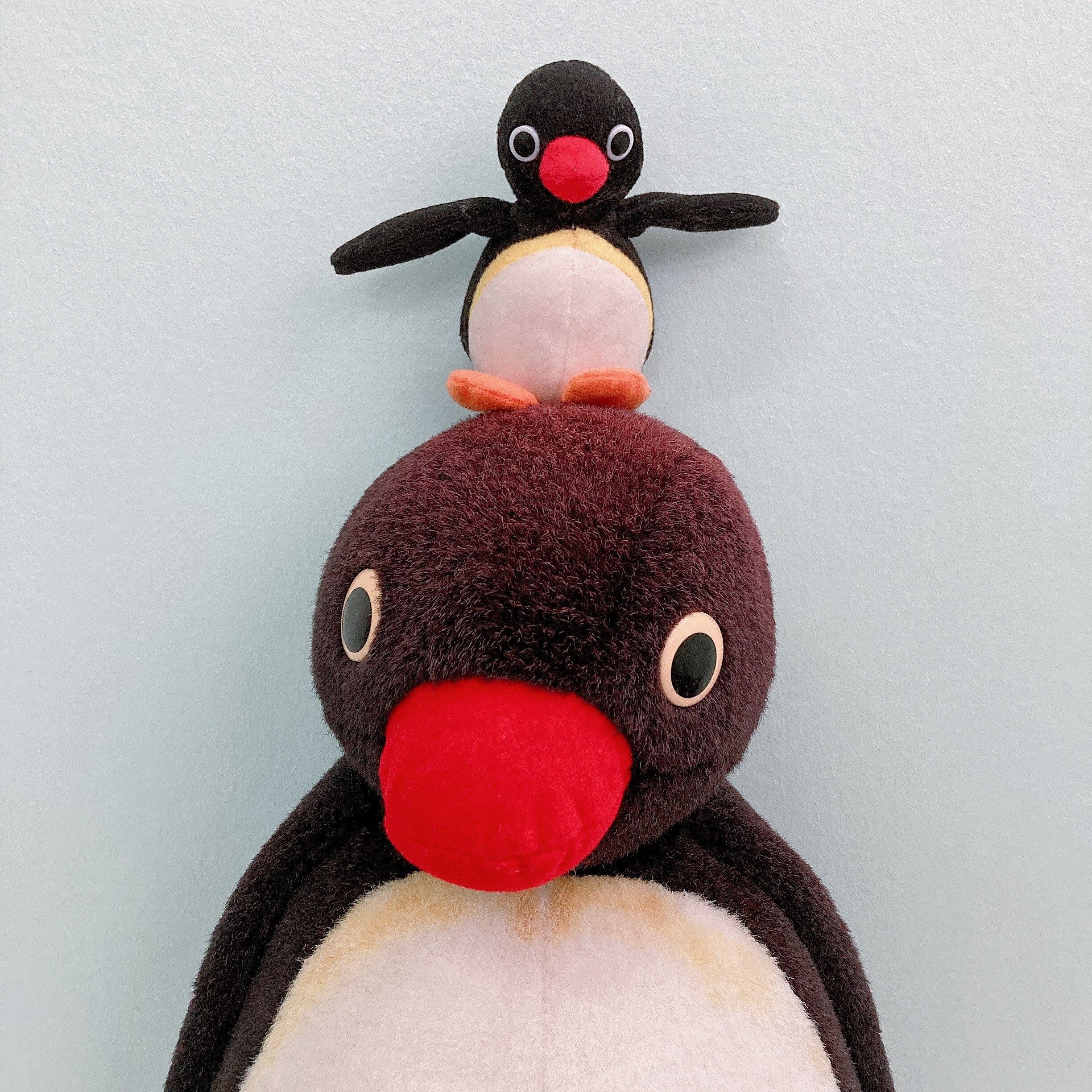 2 X Pingu in the City Penguin Plush / Penguin Retro Cartoon Doll - Etsy
