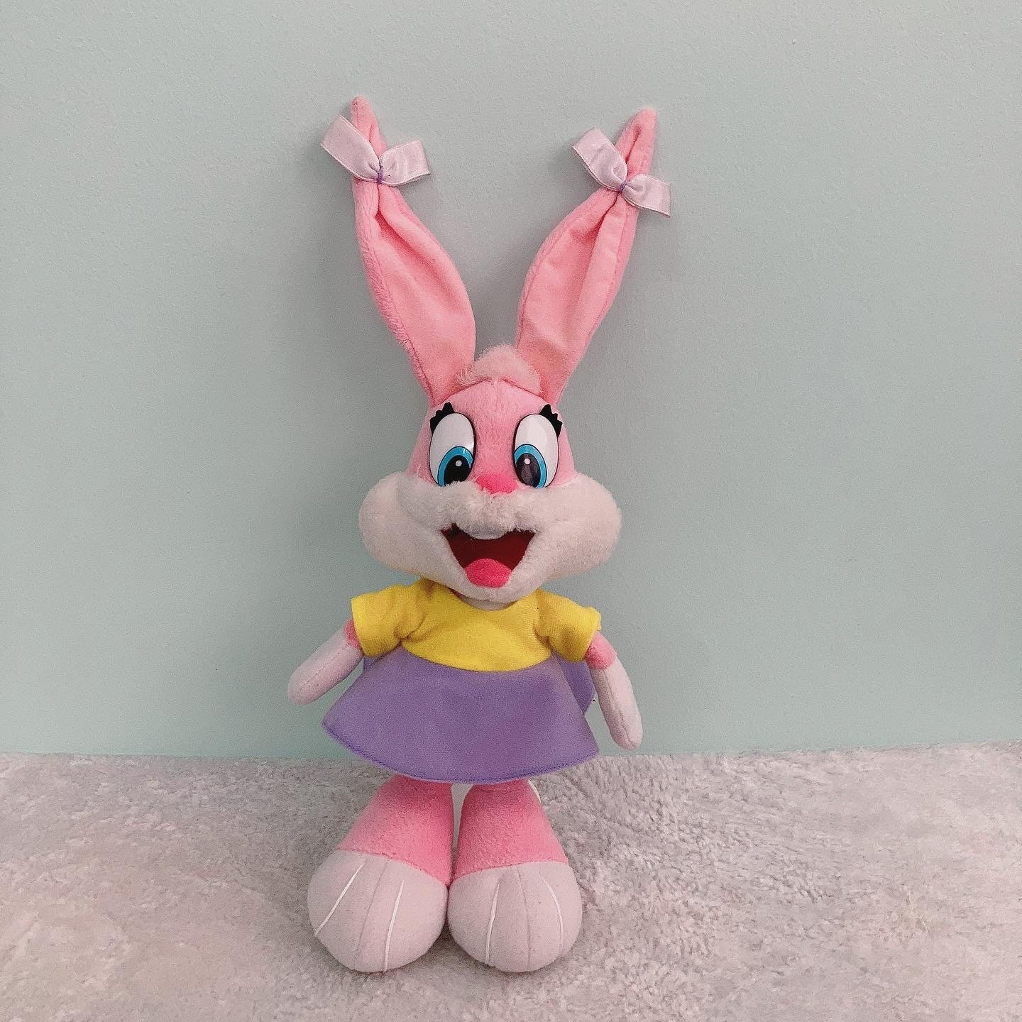 Tiny Toon Adventures 1991 / Babs Bunny Plushie 16/ Warner Bros Vintage ...