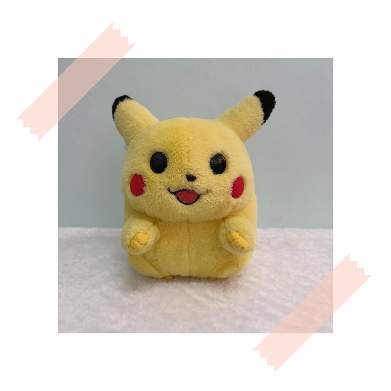 Pikachu Plushie - Etsy