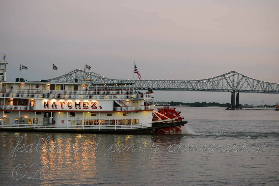 Steamboat Natchez New Orleans Steamboat Riverboat New Orleans