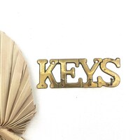 Vintage Brass Cat Key Holder - Retro Kitty Key Hooks - Etsy