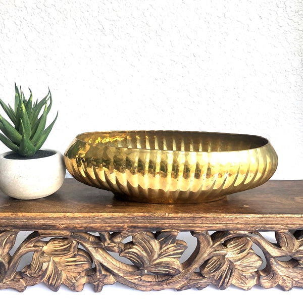 Brass Centerpiece - Etsy