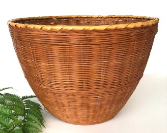 Wicker Plant Basket | Etsy
