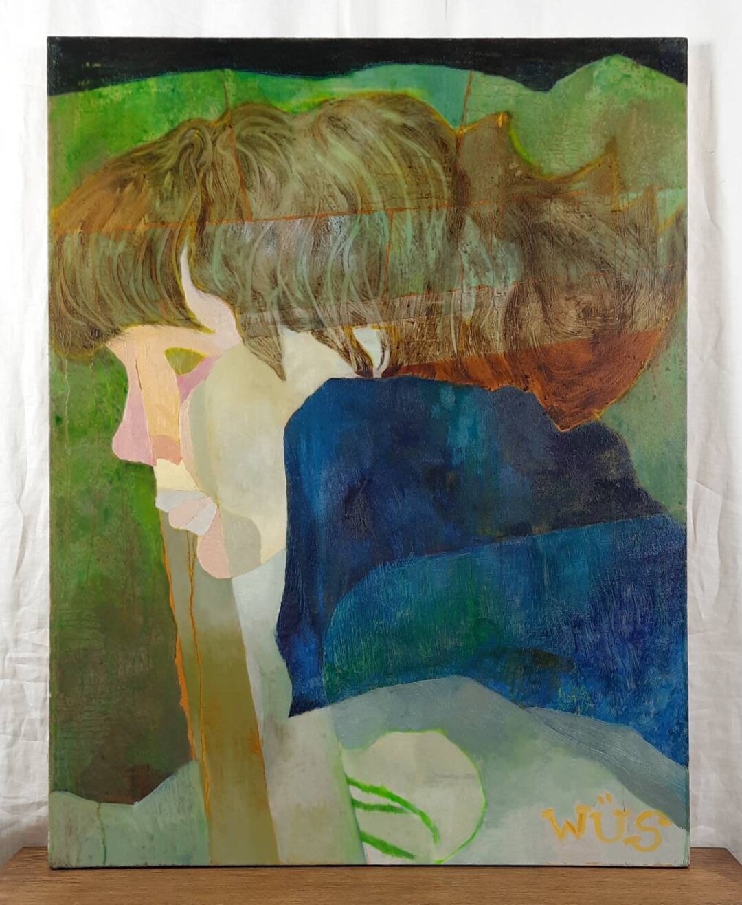 Large Original Oil Painting, Ukrainian Artist Waclaw Utash-suzin ...