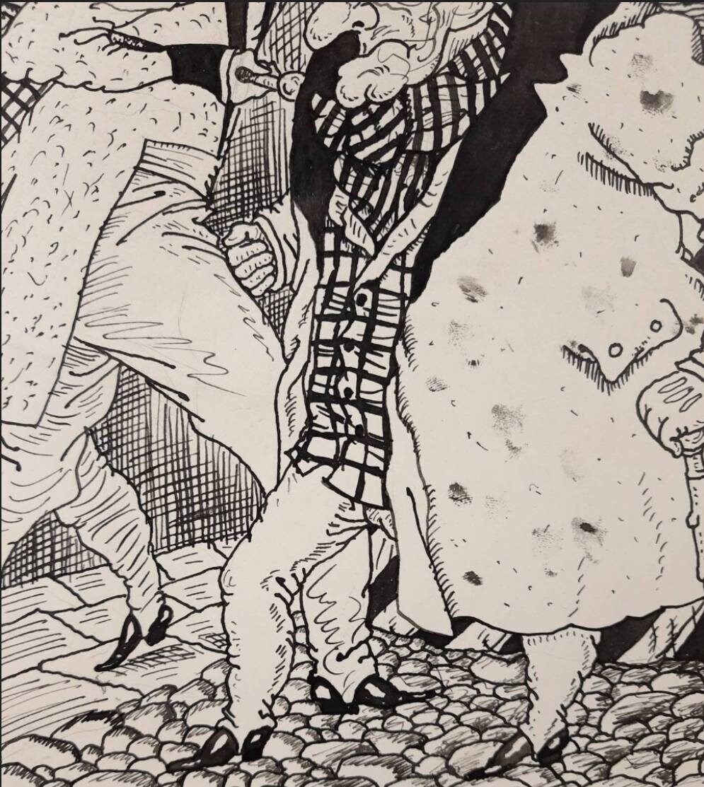 Original Ink Drawing Fairy Tale Illustration Vintage 2006 - Etsy