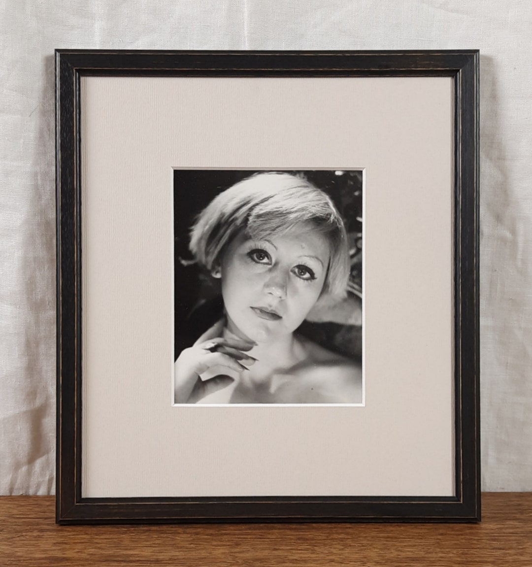 Black and White Female Portrait Photography: Signed, Matted, 90s Style ...