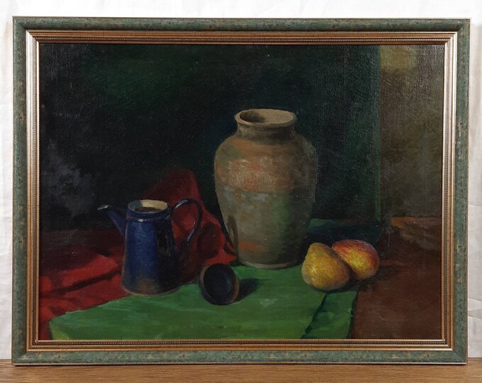 Original Oil Painting, Ukrainian Artist Perel, Still Life, European ...