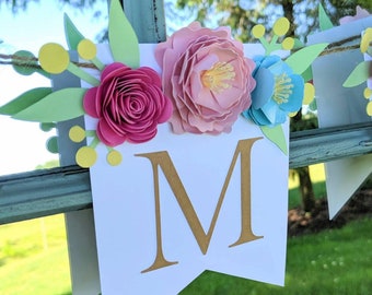 Garden Party Banner - Etsy