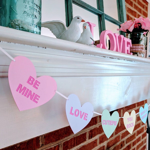 Valentine Day Banner - Etsy