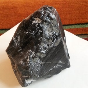 Raw Obsidian, Black-gray Alpine Obsidian, Natural Healing Crystal ...