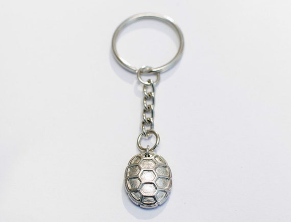 Steel Turtle Shell Keychain University of Maryland UMDCP | Etsy