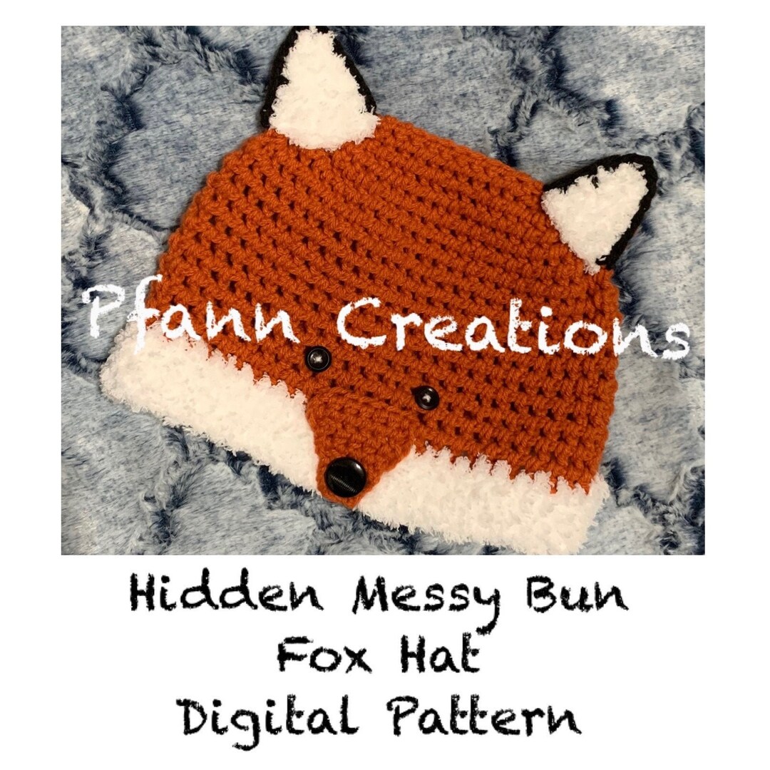 Messy Bun Crochet Pattern - Etsy