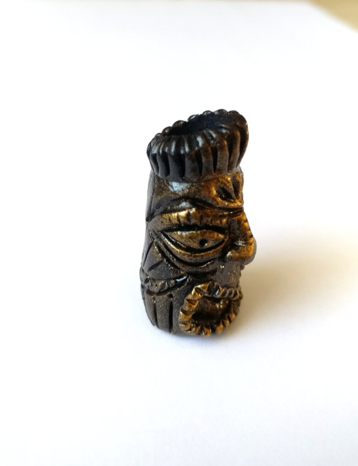 Tiki, Hawaiian God, Dread Decoration, Dreadlock Cuff, Hair Jewelry ...