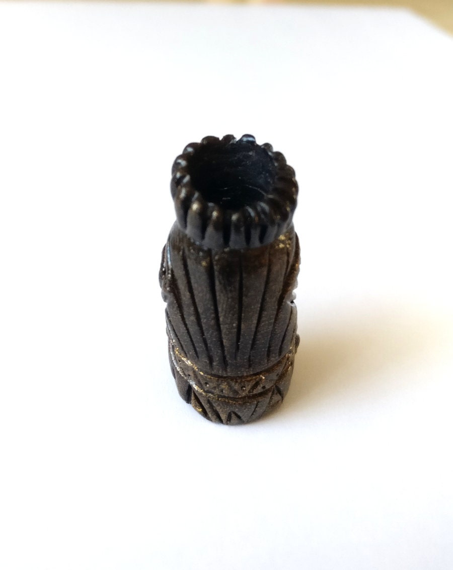 Tiki, Hawaiian God, Dread Decoration, Dreadlock Cuff, Hair Jewelry ...