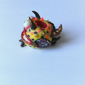 Dragon Fish, Monster, Dreadlock Bead, Glow in the Dark, Animal ...