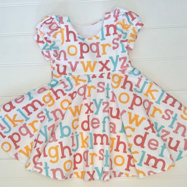 Alphabet Dress - Etsy