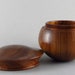 Granadillo Wood Lidded Box Threaded Lid - Etsy