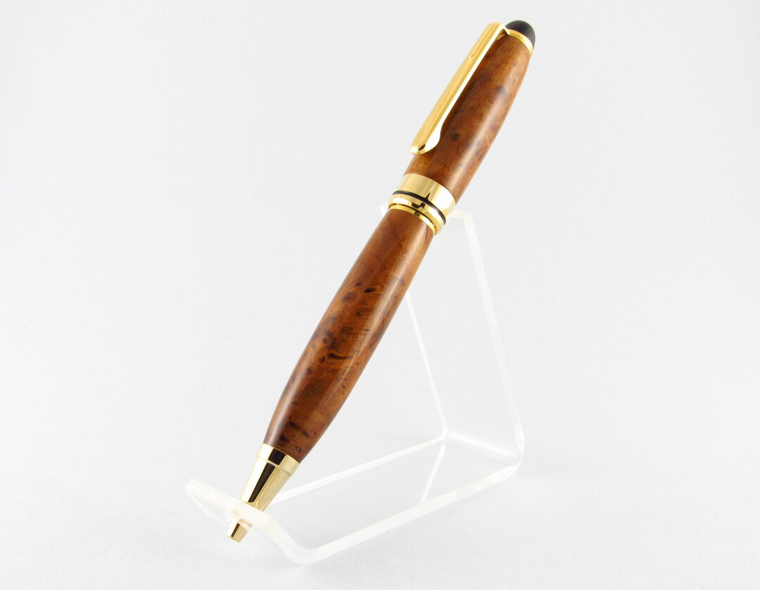 Russian Olive Burl European Style Pen - Etsy