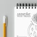 November Mood Tracker, Dot Journal, Letter, A4, A5, Printable, Digital ...