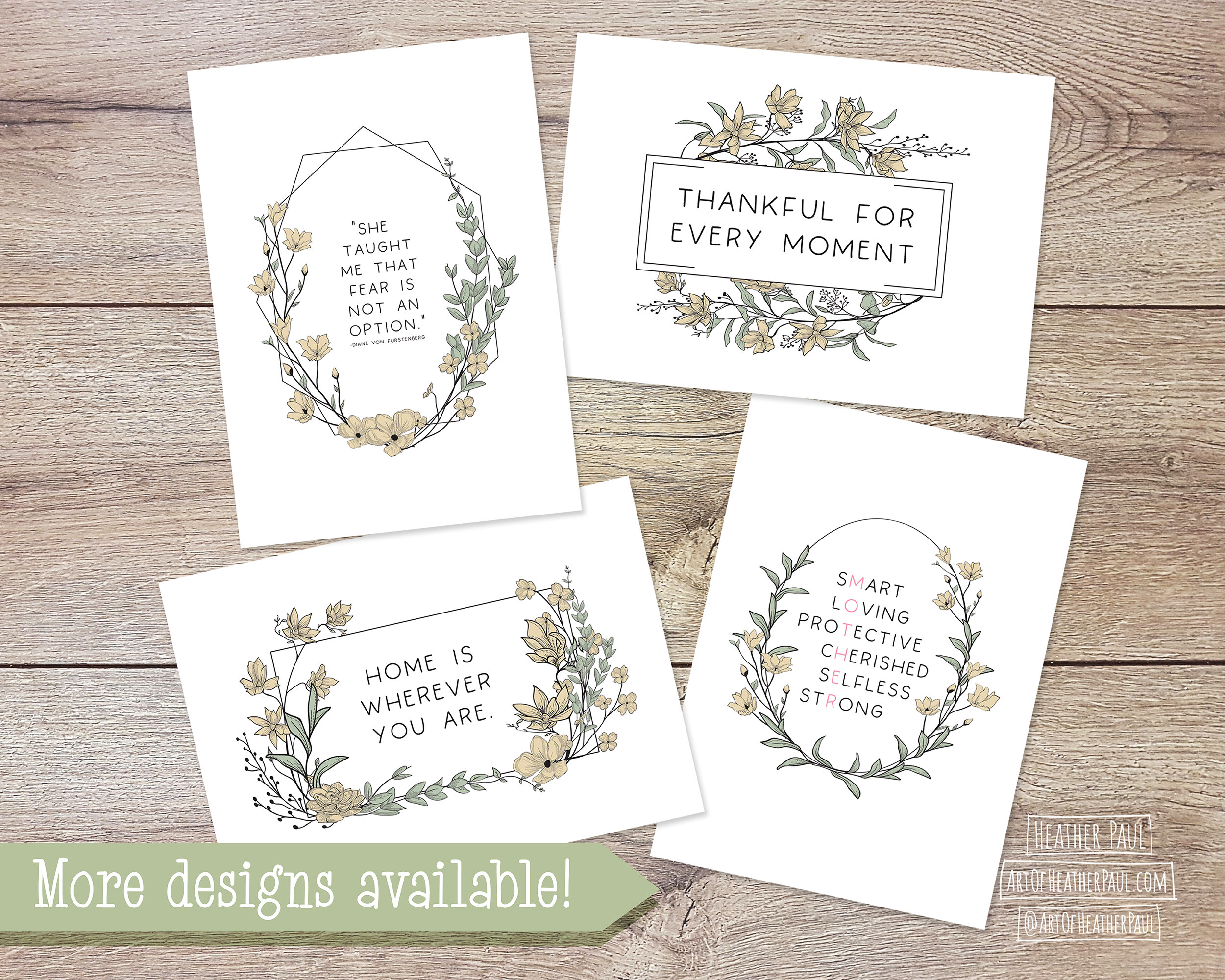 Mother Acronym Card Mother's Day Card Printable Mother - Etsy