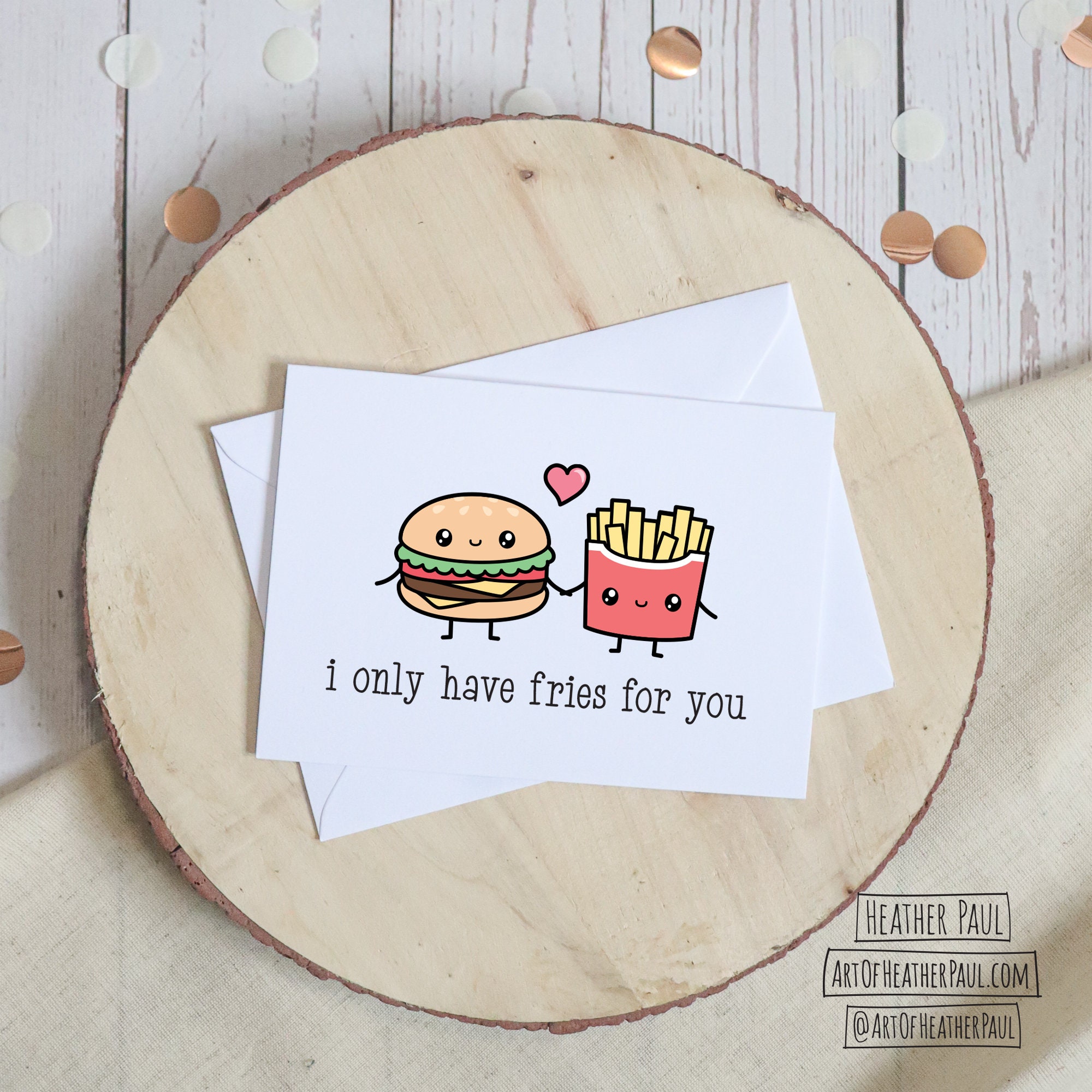 Food Pun Valentine's Cards, Cute Notecard Set (digital Download) - Etsy