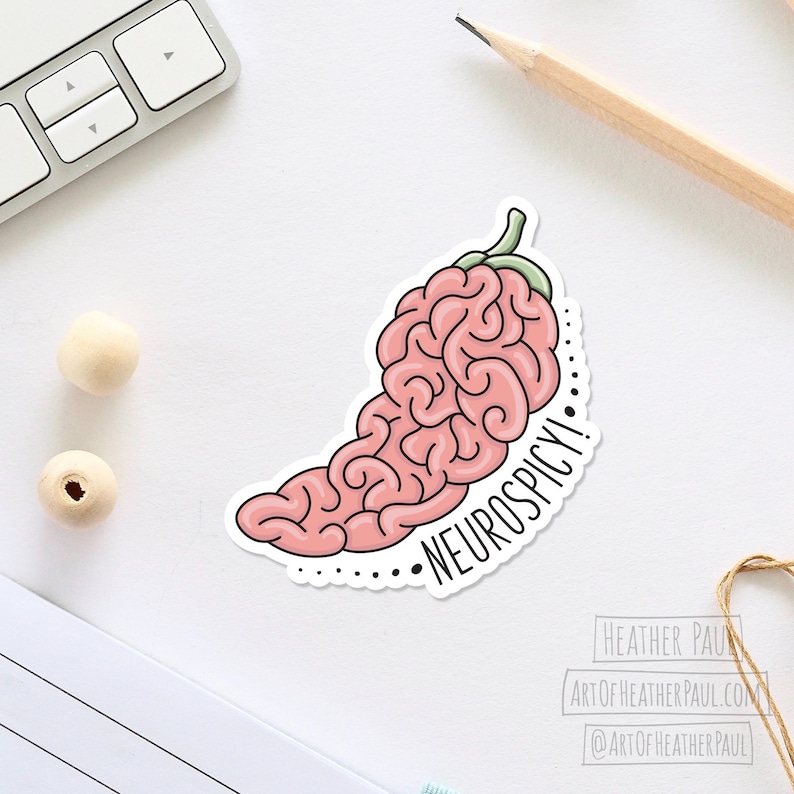 Neurospicy Sticker Neurodiversity Sticker Inclusion Matters - Etsy