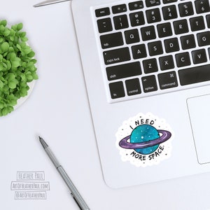 I Need More Space Sticker, Mental Health, Personal Space, Relaxation ...