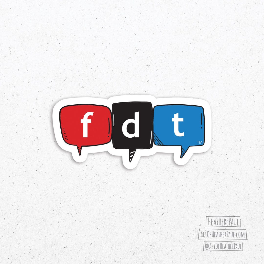 FDT NPR Parody Sticker, Resist Sticker, Anti Oligarchy, Anti Trump ...