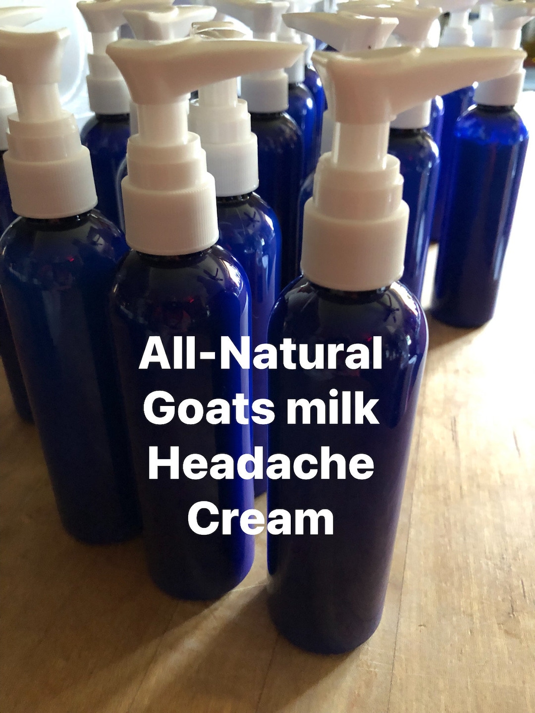 Natural Headache Cream for Head and Neck Aches, Migraines, Tension ...