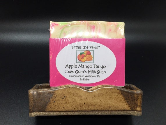 Apple Mango Tango Goat Milk Soap - Etsy
