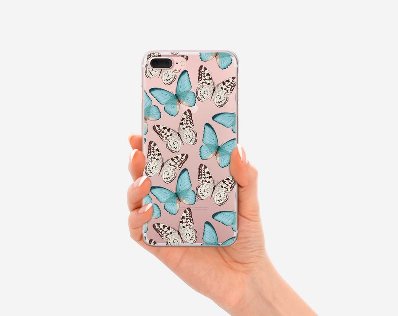 Butterflies Case Iphone X Case Iphone 8 Case Night Butterfly - Etsy